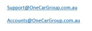 CONTACT - One Car Group